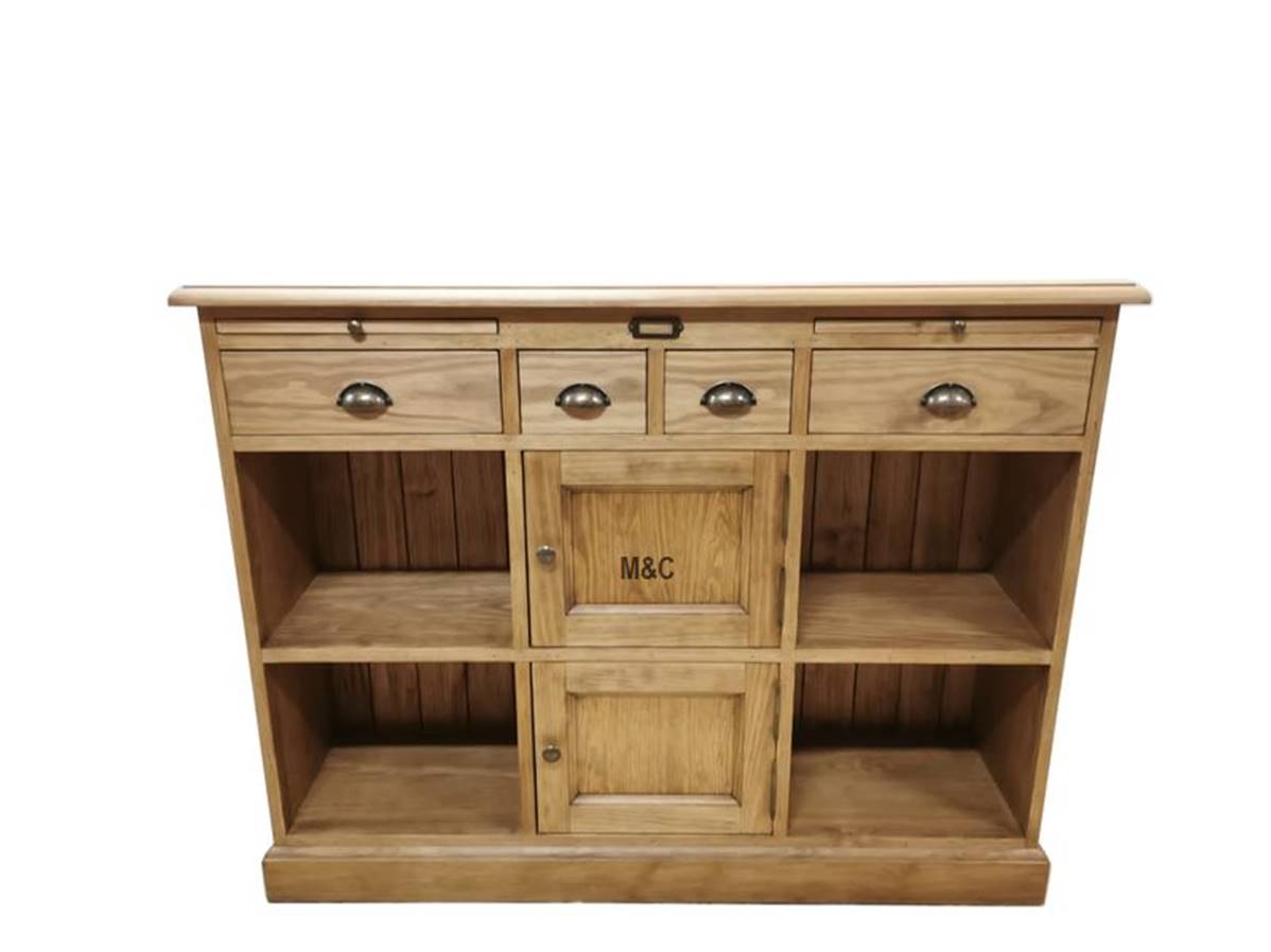 Meuble d'entrée en Pin massif