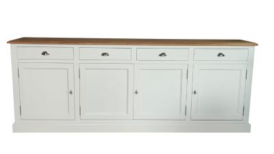 Grand Buffet pin massif 4 Portes