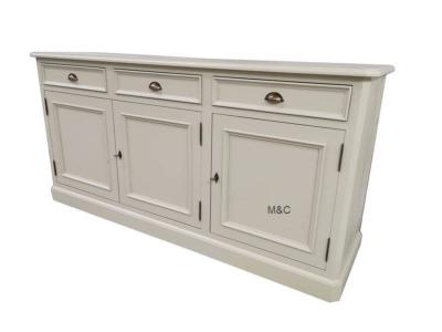 Buffet bas 3 Portes et 3 tiroirs en pin massif | Mas & Cottage